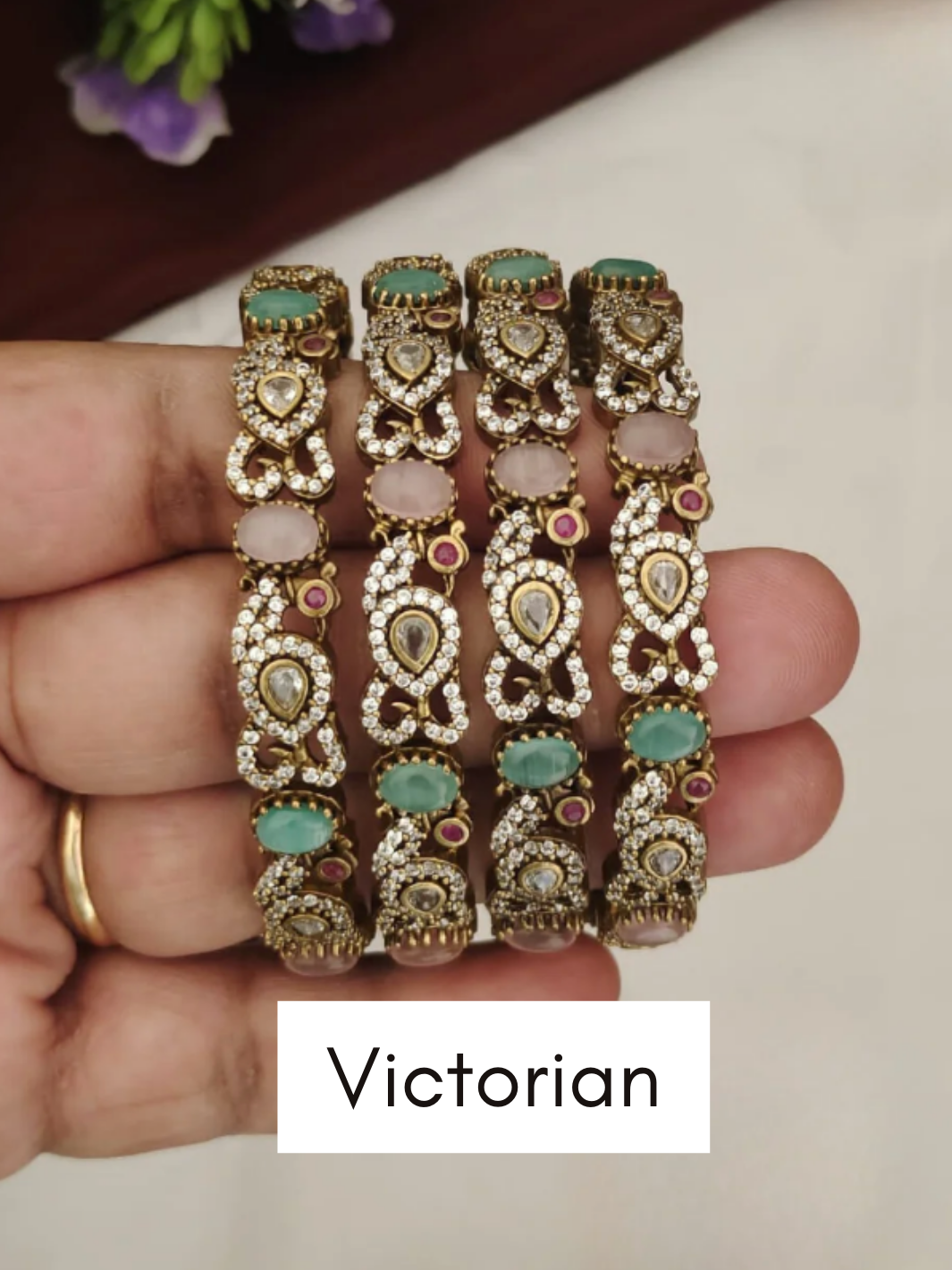 Victorian bangles – Zevana
