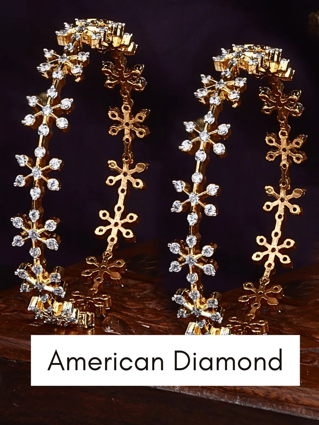 Zirconian Diamond Bangles – Zevana
